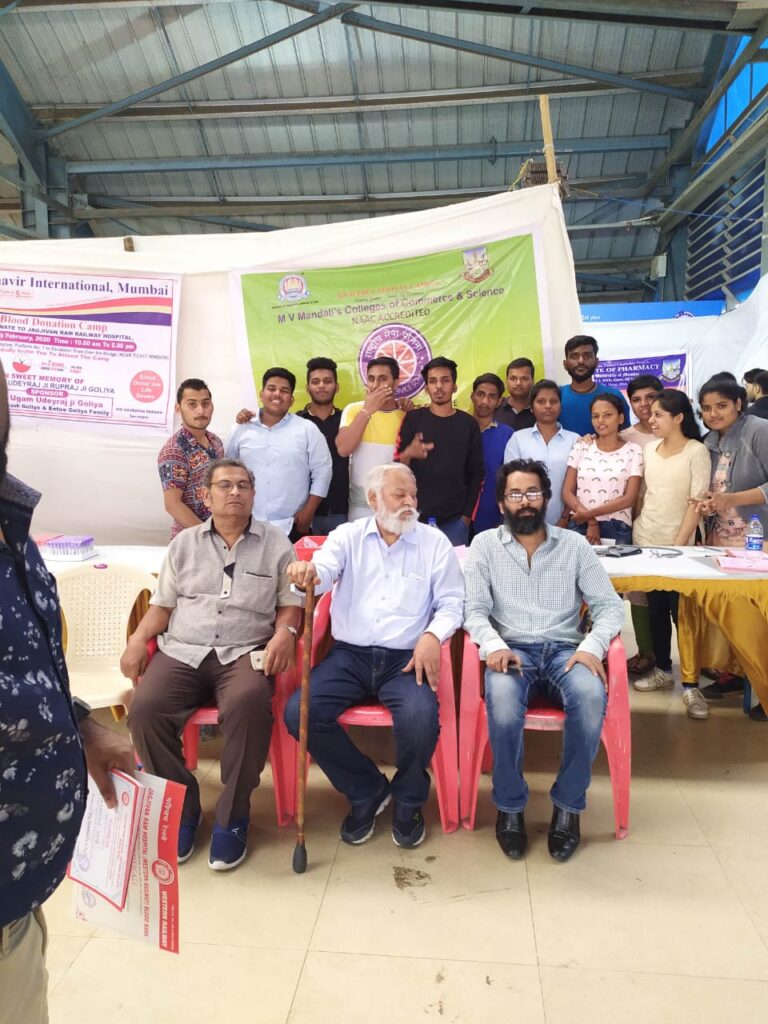 NSS – M V Mandali's Colleges of Commerce & Science