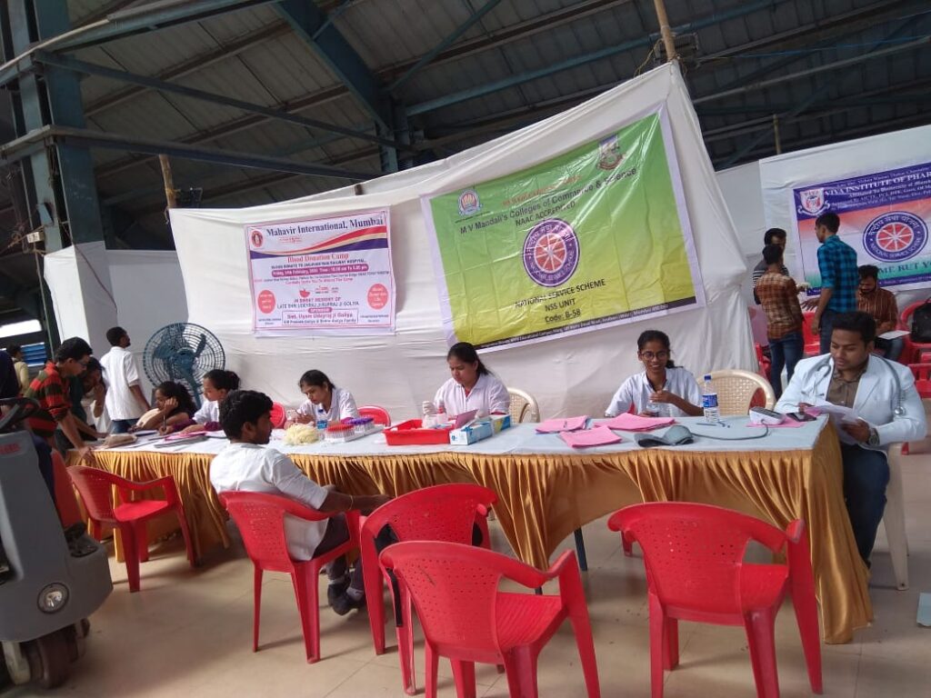 NSS – M V Mandali's Colleges of Commerce & Science